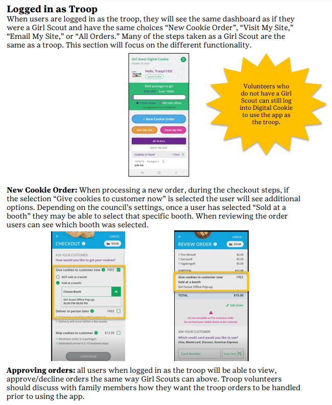 Resources for Cookie Managers | Girl Scouts of Western Ohio